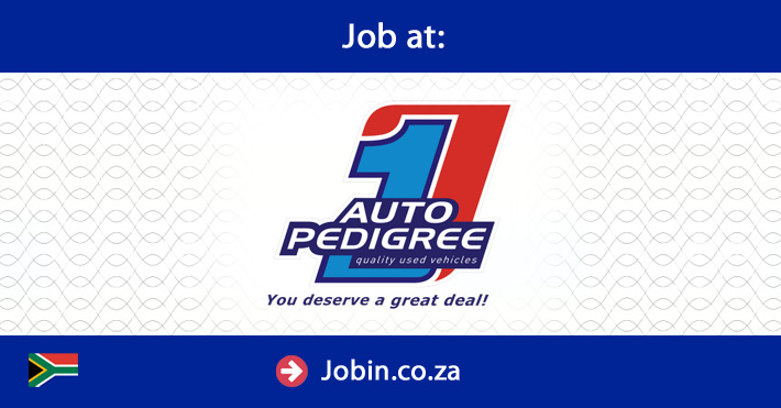 Sales Representative required at Auto Pedigree