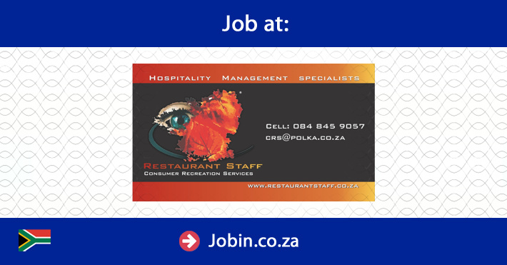 Junior Qualified Chef-Benoni