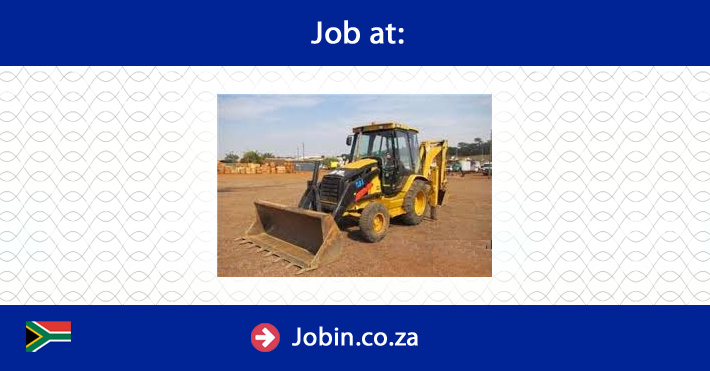 Machine operator, Driver, Dump Truck, TLB, Bulldozer, front and