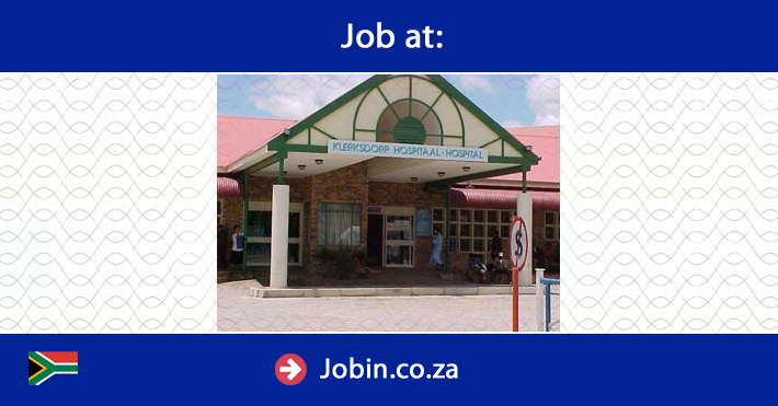Tshepong Hospital in need of new staff