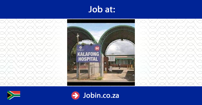 Job Opportunity At (Kalafong Hospital)