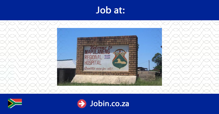NURSES AT MAPULANENG HOSPITAL