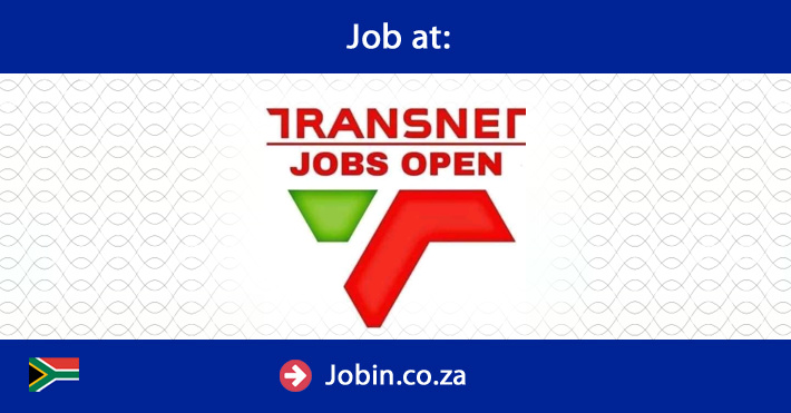 Transnet company has opened up new permanent position contact HR