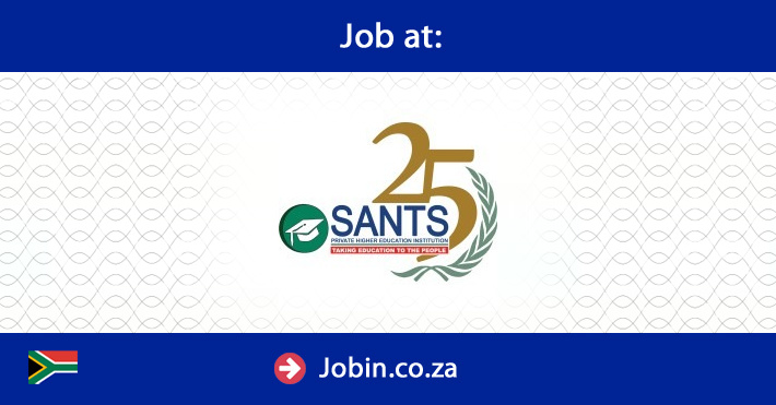 Lecturer needed at SANTS Private Higher Education Institution