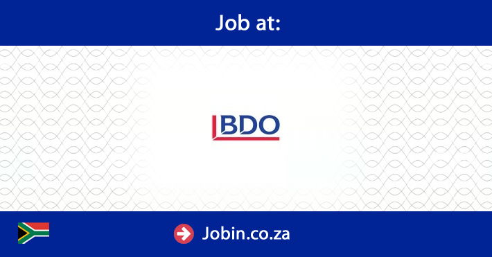 Company Secretary needed at BDO South Africa