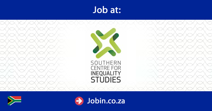 Facilities Officer needed at WITS Southern Centre for Inequality